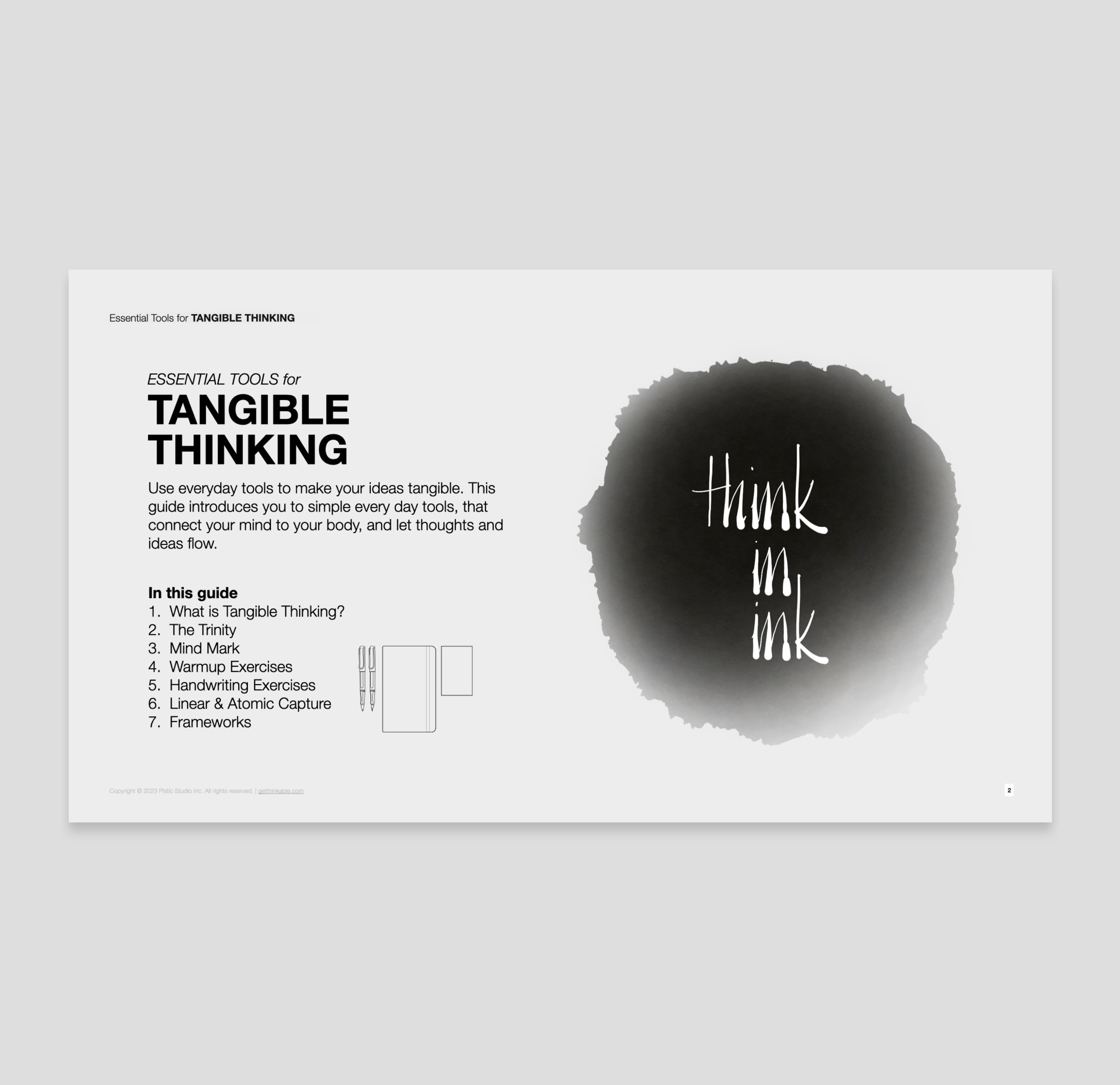 Essential Tools for Tangible Thinking - Mini Guide